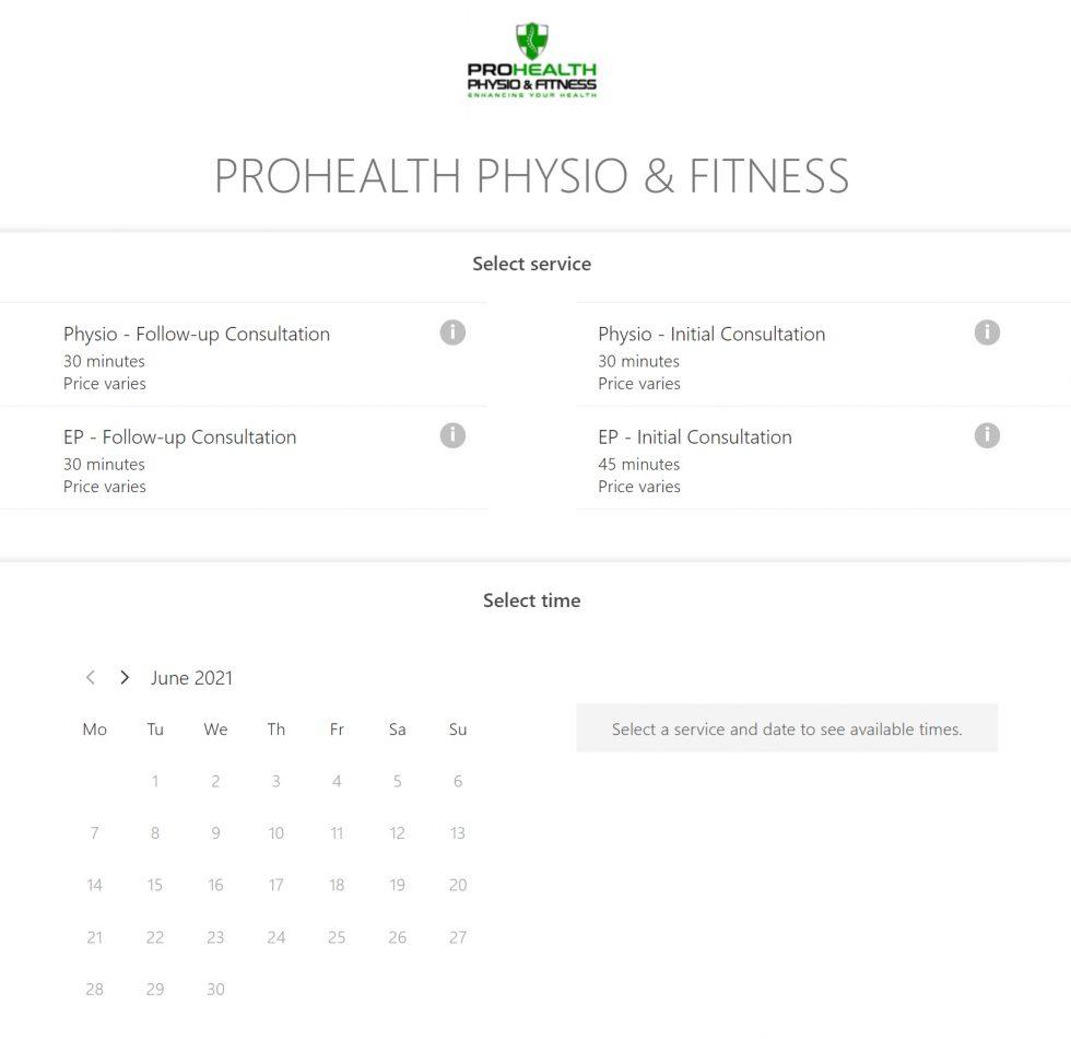 Book Appointment | Lane Cove Physio & Exercise Physiology (EP) by PROHEALTH